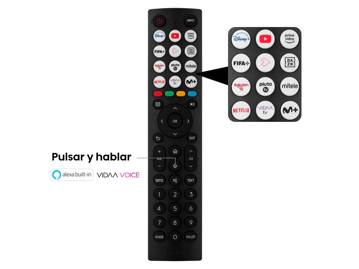 Hisense HD Smart TV 32" A4K, Modo Juego AI, Dolby DTS HD