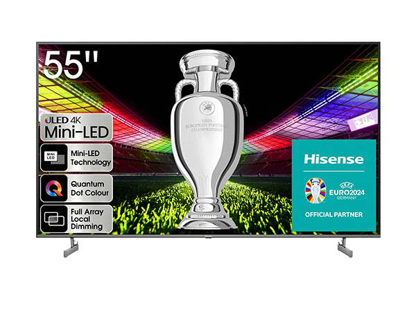 Hisense Mini Led Televisor 55" U6KQ, Dolby Vision & Atmos, AirPlay, DVB ...