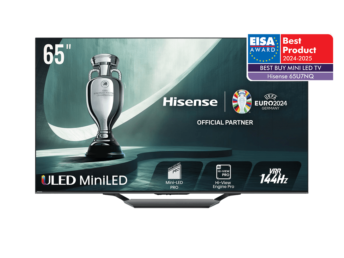 Hisense Mini-LED TV 65U7NQ, 65 Pulgadas con Quantum Dot Colour