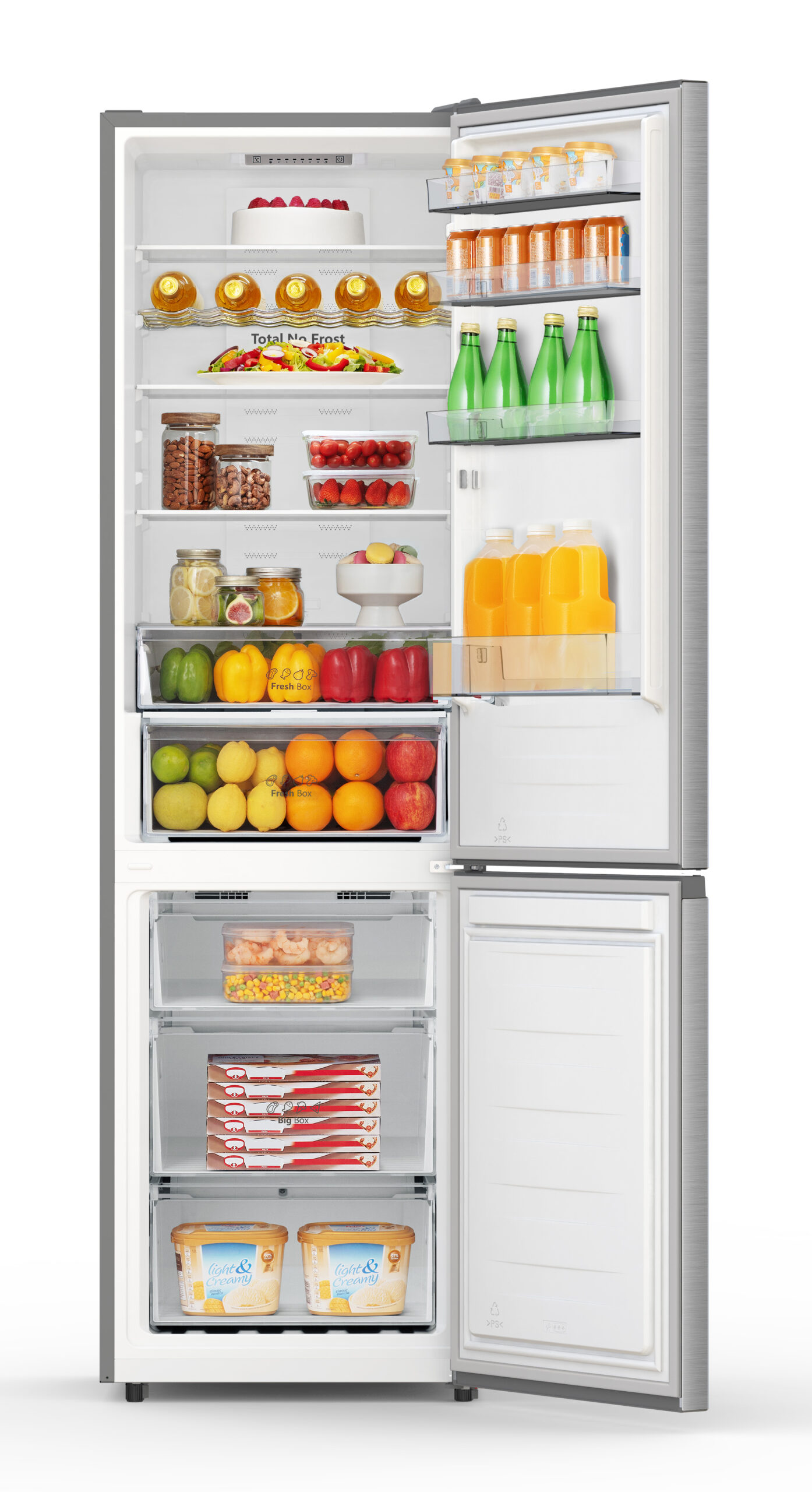 Hisense RB440N4ACA - Frigorífico Combi 2 Puertas, Clase A , 336L