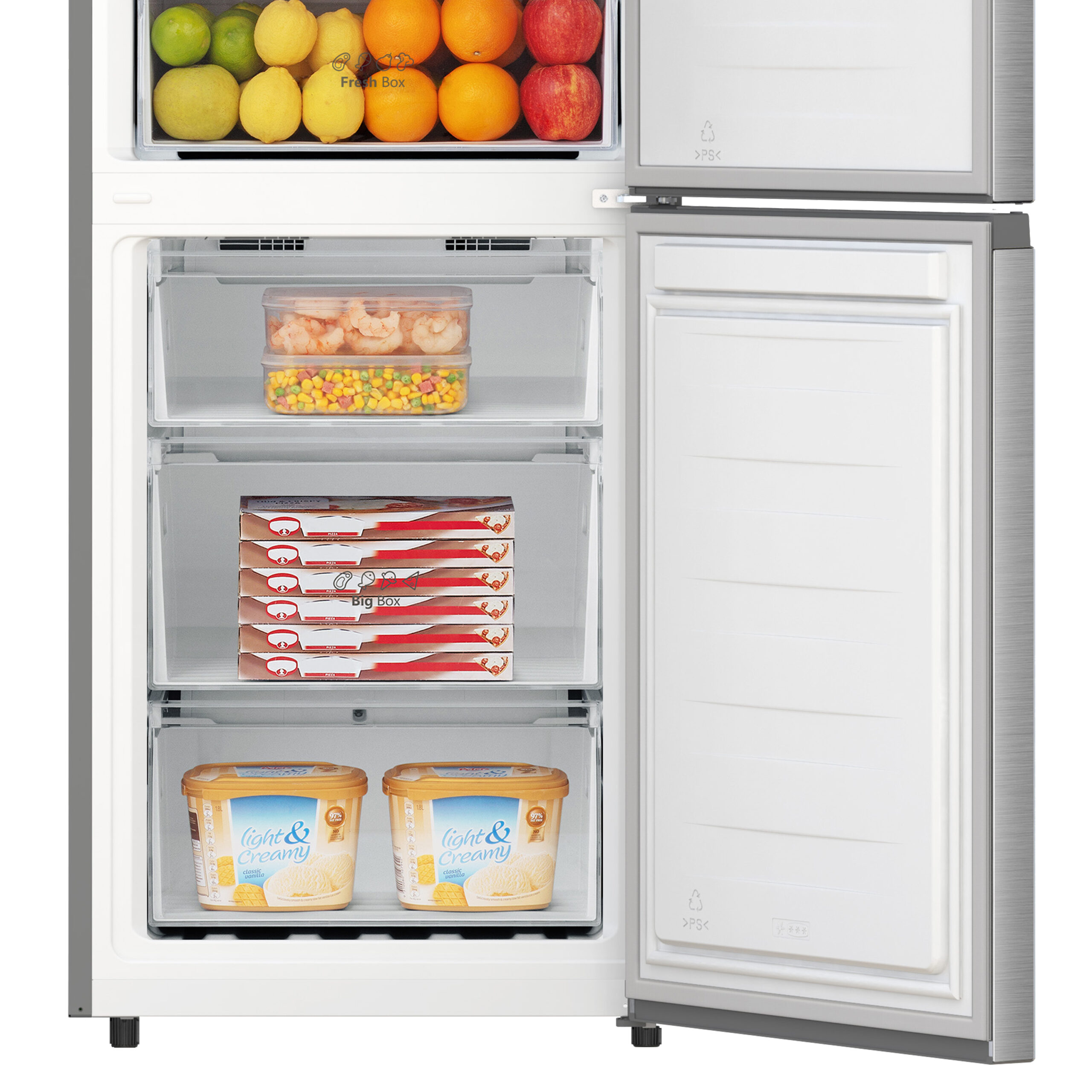 Hisense RB440N4ACA - Frigorífico Combi 2 Puertas, Clase A , 336L