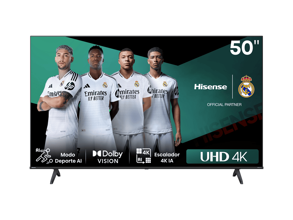 Hisense 4K TV 50E6NT Smart TV, 50 Pulgadas, Modo juego