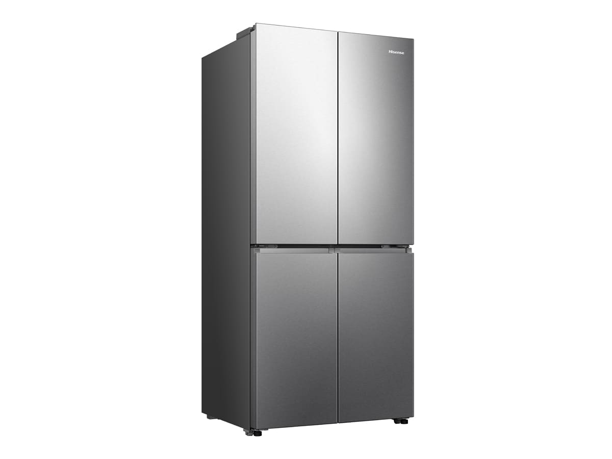 Hisense RQ5P470SAID - Frigorífico Americano 4 Puertas, Clase D , 483L, Inox