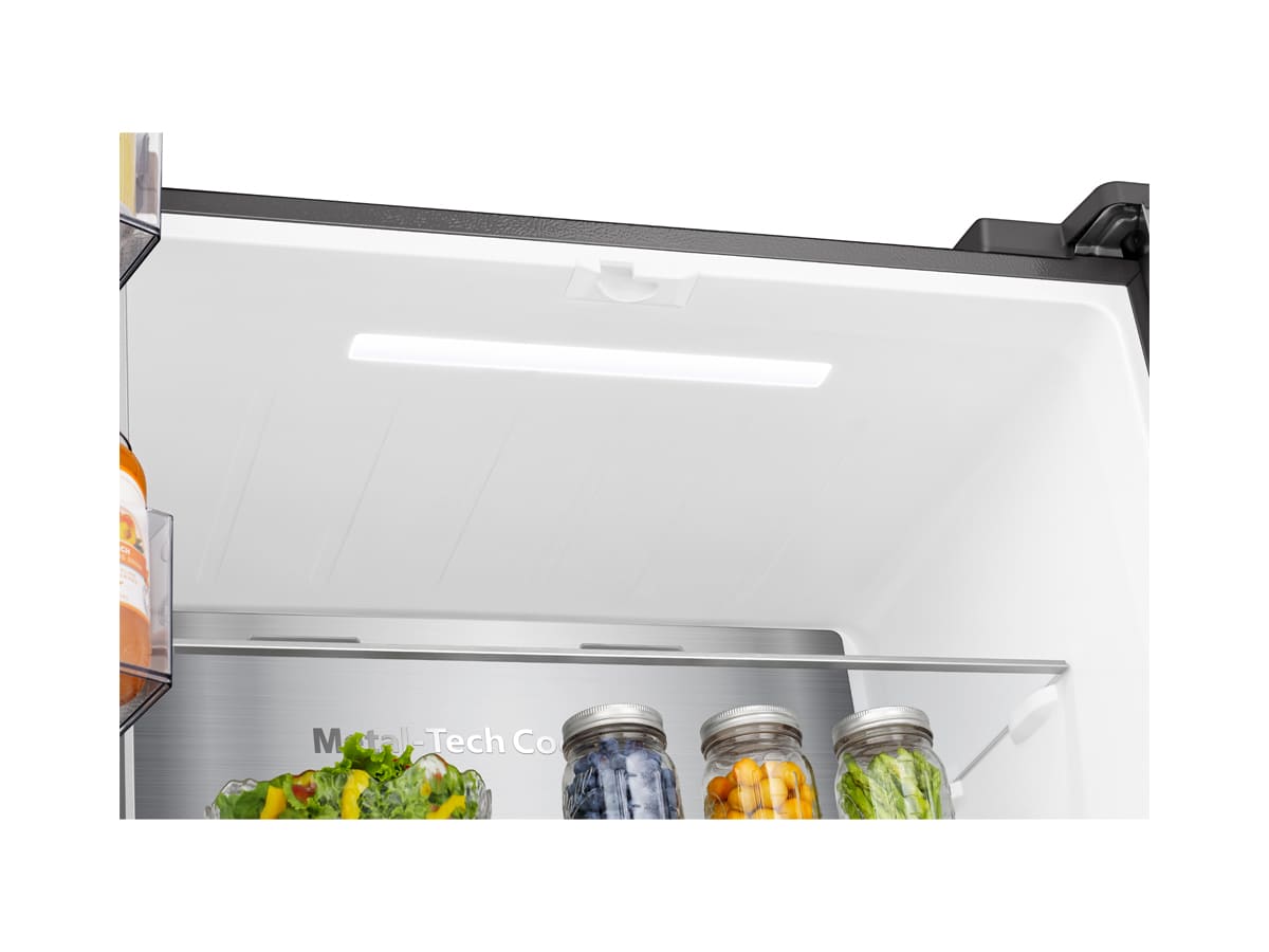 Hisense RQ5P470SAID - Frigorífico Americano 4 Puertas, Clase D , 483L, Inox