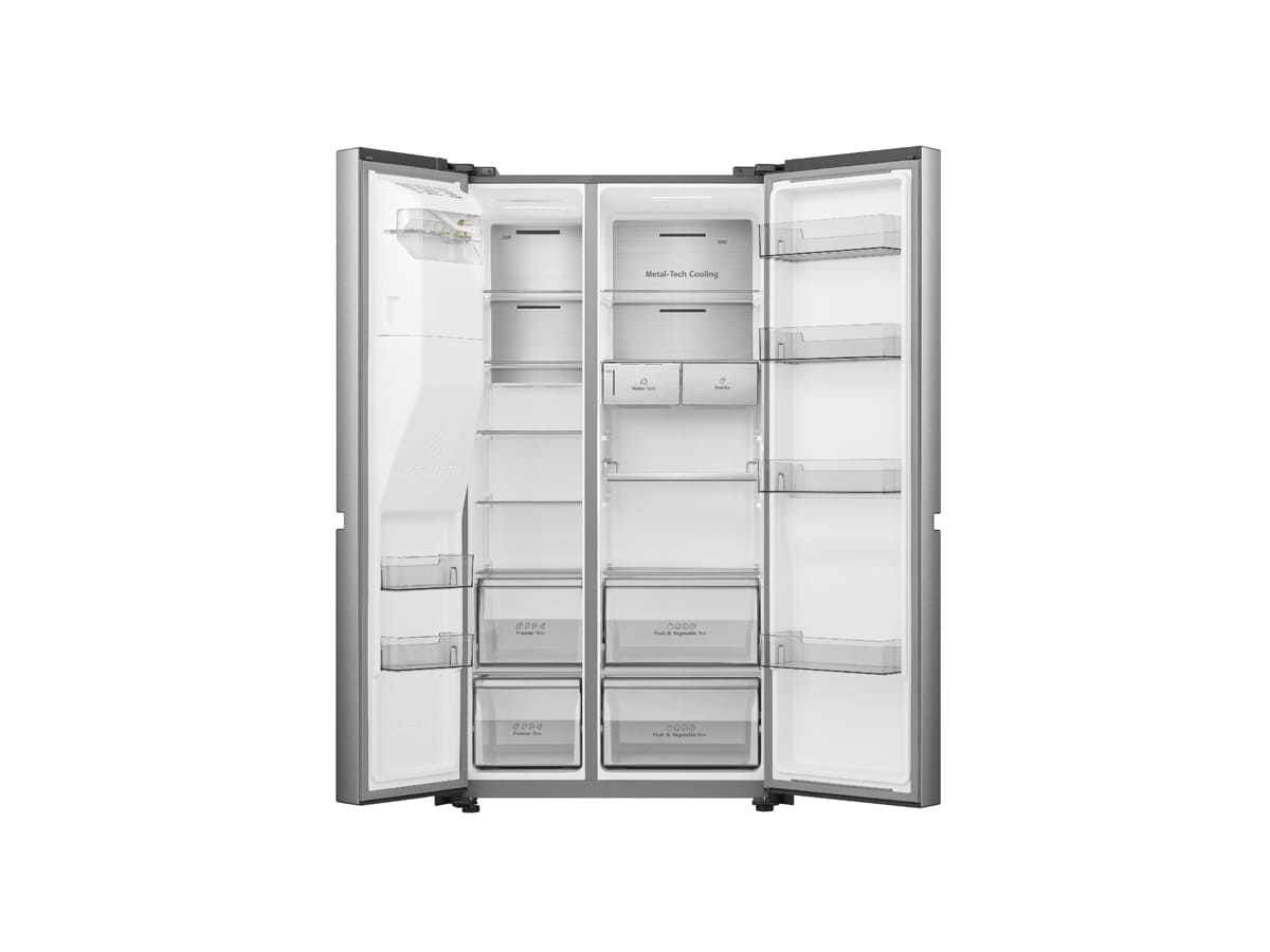 Hisense RS818N4TIC - Frigorífico Americano Side By Side, Clase C , 632L ...