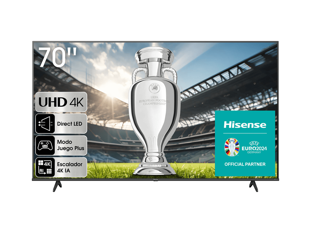 Hisense UHD 4K Smart TV 70" A6K, Dolby Vision, Modo Juego, Direct Led ...
