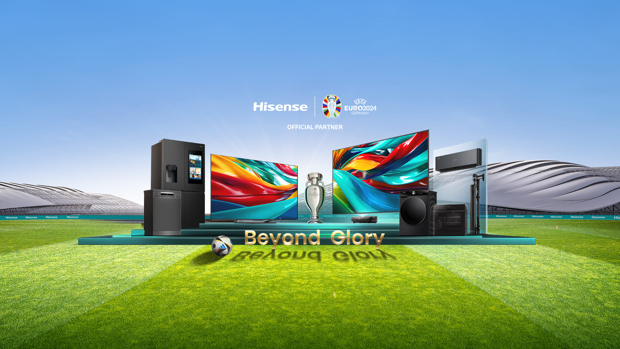 Hisense es partner oficial de la UEFA EURO 2024™