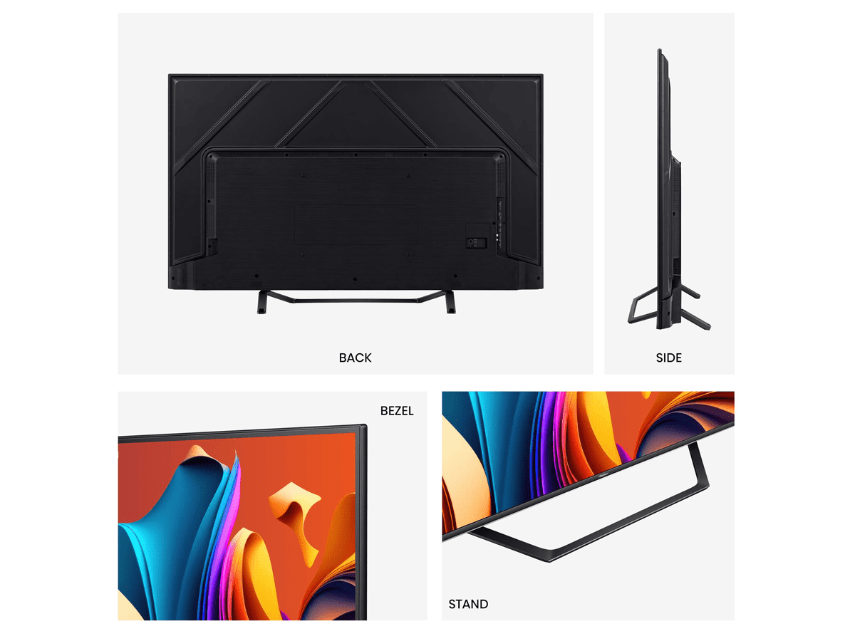 Hisense QLED TV 55A7NQ Smart TV, Quantum Dot Colour, Dolby Vision