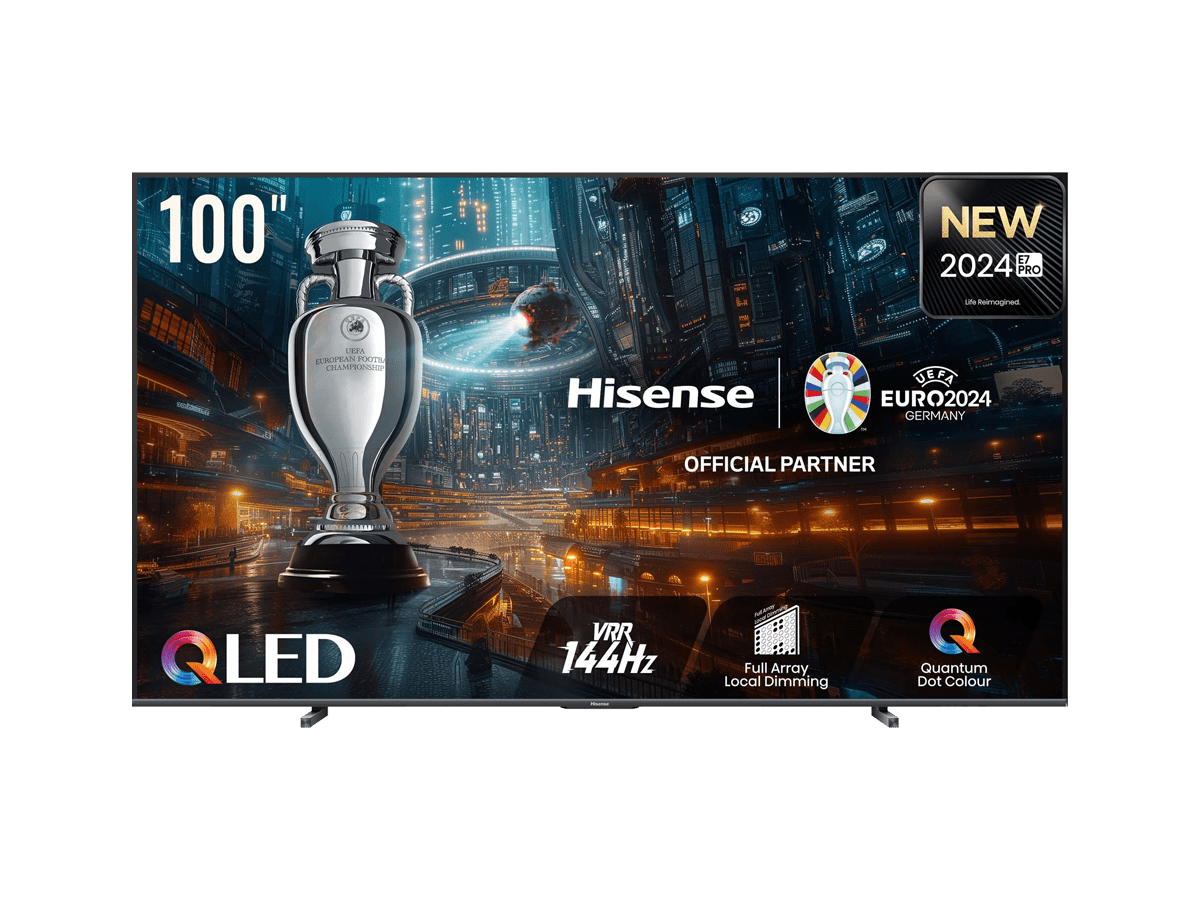 Hisense 100E7NQ Pro QLED Gaming Smart TV, 100 Pulgadas