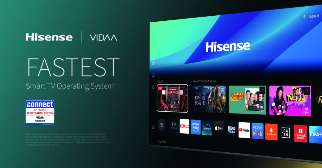 EL SISTEMA OPERATIVO PARA TELEVISORES DE HISENSE “VIDAA” RECONOCIDO ...